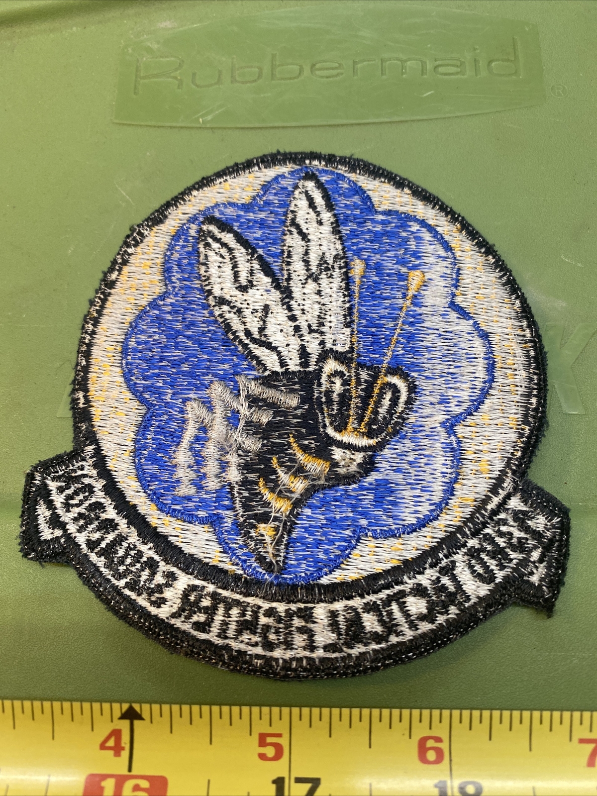 ORIGINAL VINTAGE USAF 43RD TACTICAL FIGHTER SQUADRON FLIGHT JACKET ...