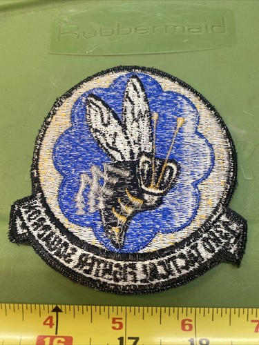 ORIGINAL VINTAGE USAF 43RD TACTICAL FIGHTER SQUADRON FLIGHT JACKET ...