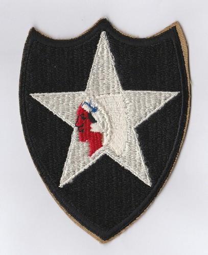 WWII - 2nd INF. DIVISION "Défaut Fabricant" (Original patch) # 3 | eBay
