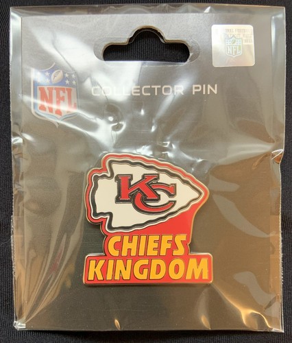 KANSAS CITY CHIEFS CHIEFS KINGDOM LAPEL COLLECTOR PIN NEW WINCRAFT | eBay