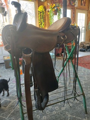 Clinton Anderson saddle By Martin Saddles...16 In Original.. New Low ...