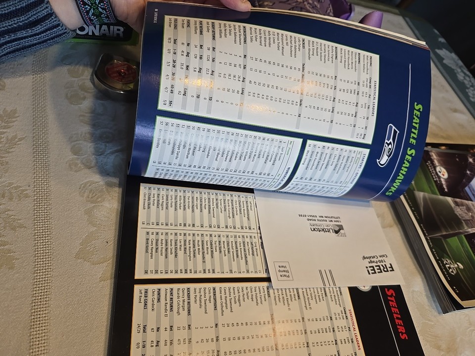 2006 Super Bowl XL (40) Official National Edition Program - Seahawks vs ...