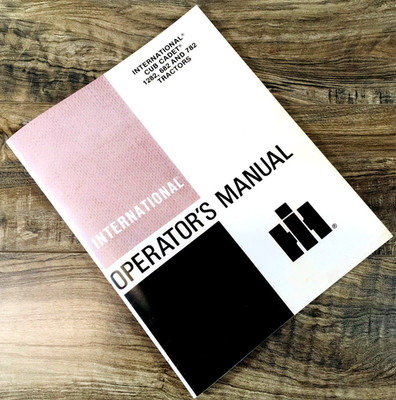 International Cub Cadet 1282 682 782 Tractor Operators Owners Manual ...