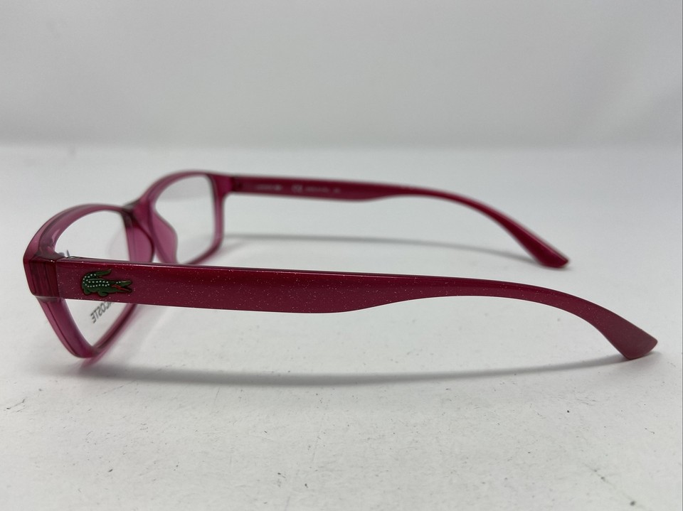 Lacoste Italy L3803B 525 51-13-135 Red Crystal Full Rim Eyeglasses ...