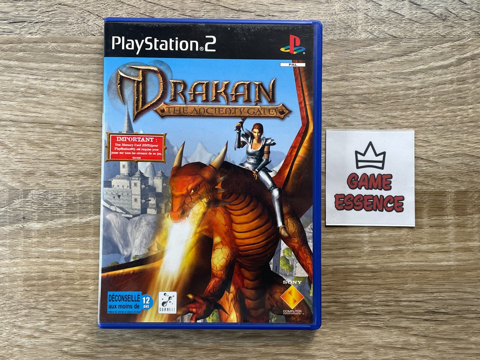 Drakan : The Ancients' Gates PlayStation 2 PAL - Prix - Photo ...