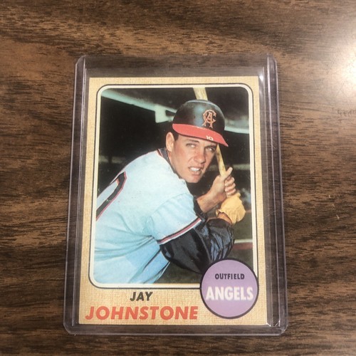 1968 Topps Baseball Card Jay Johnstone Angels #389 | eBay
