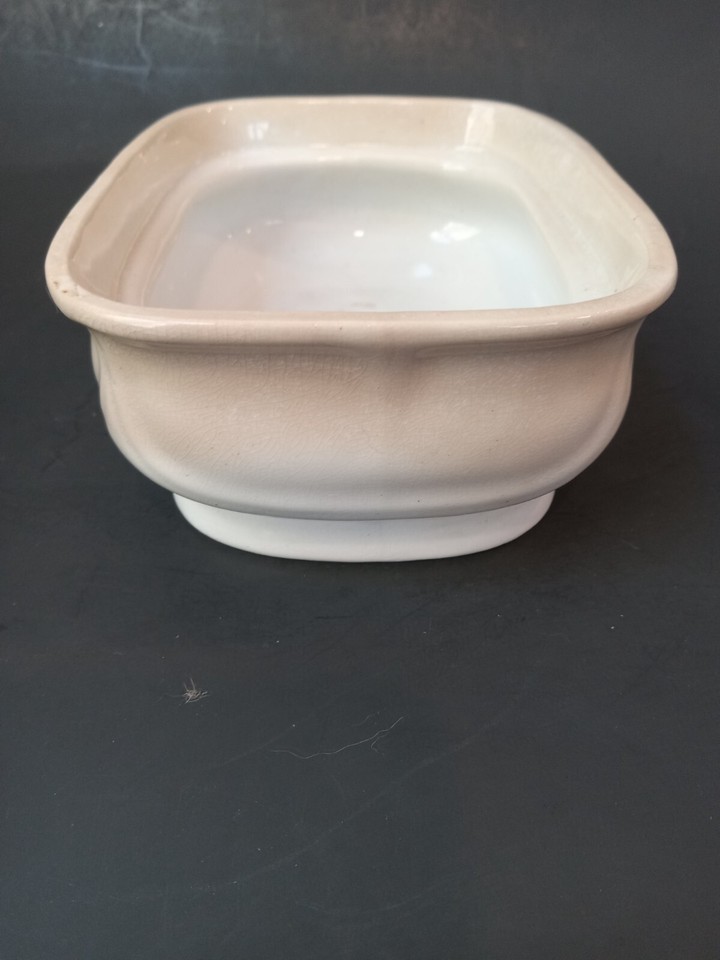 1845-1870 Jacob Furnival Rectangular Ironstone Semi-Vitreous Dish (AS ...