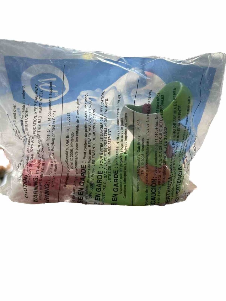 Yoshi Pop & Catch Nintendo 2006 Sealed McDonald's Happy Meal Toy #3 | eBay