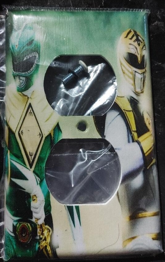 Custom Handmade Green/White Power Ranger - Light Covers Various Styles ...