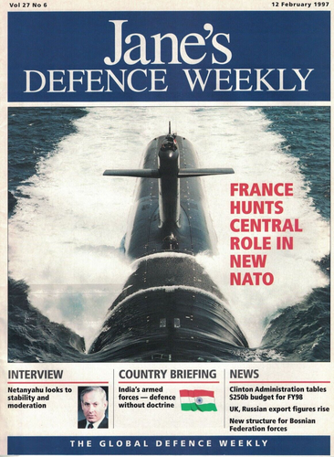 JDW - Jane's Defence Weekly Magazine (12 FEBRUARY 1997) | eBay