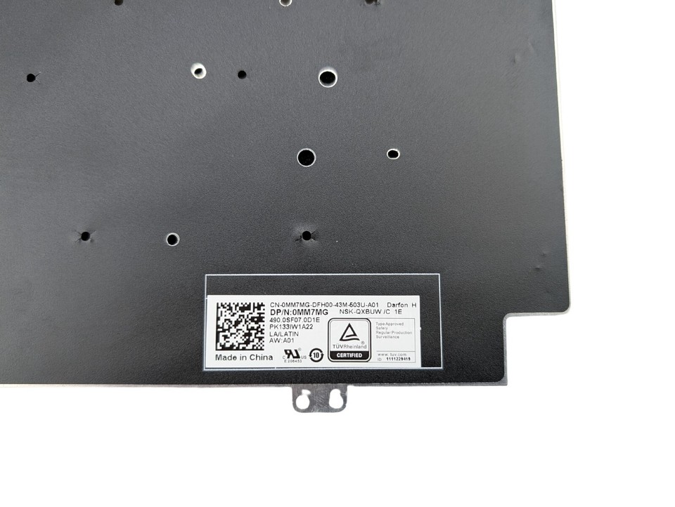 New OEM Dell Latitude 5420 7420 Precision 3480 3490 Spanish Keyboard ...