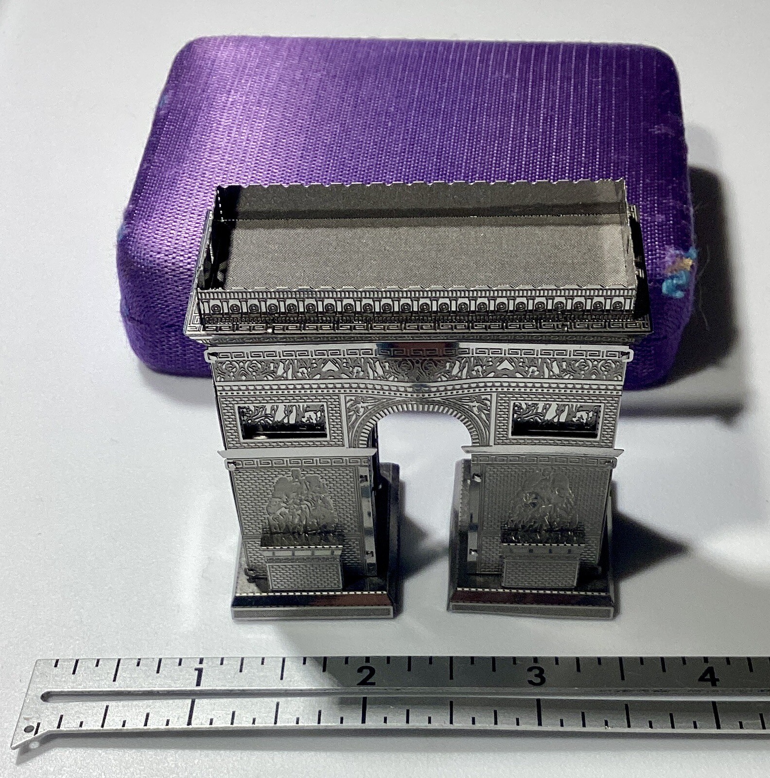 TENYO METALLIC NANO PUZZLE TMN-17 TRIUMPHAL ARCH METAL MODEL ...