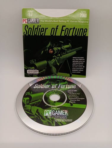 PC Gamer Demo Disc 5.7 April 2000 Soldier of Fortune | eBay