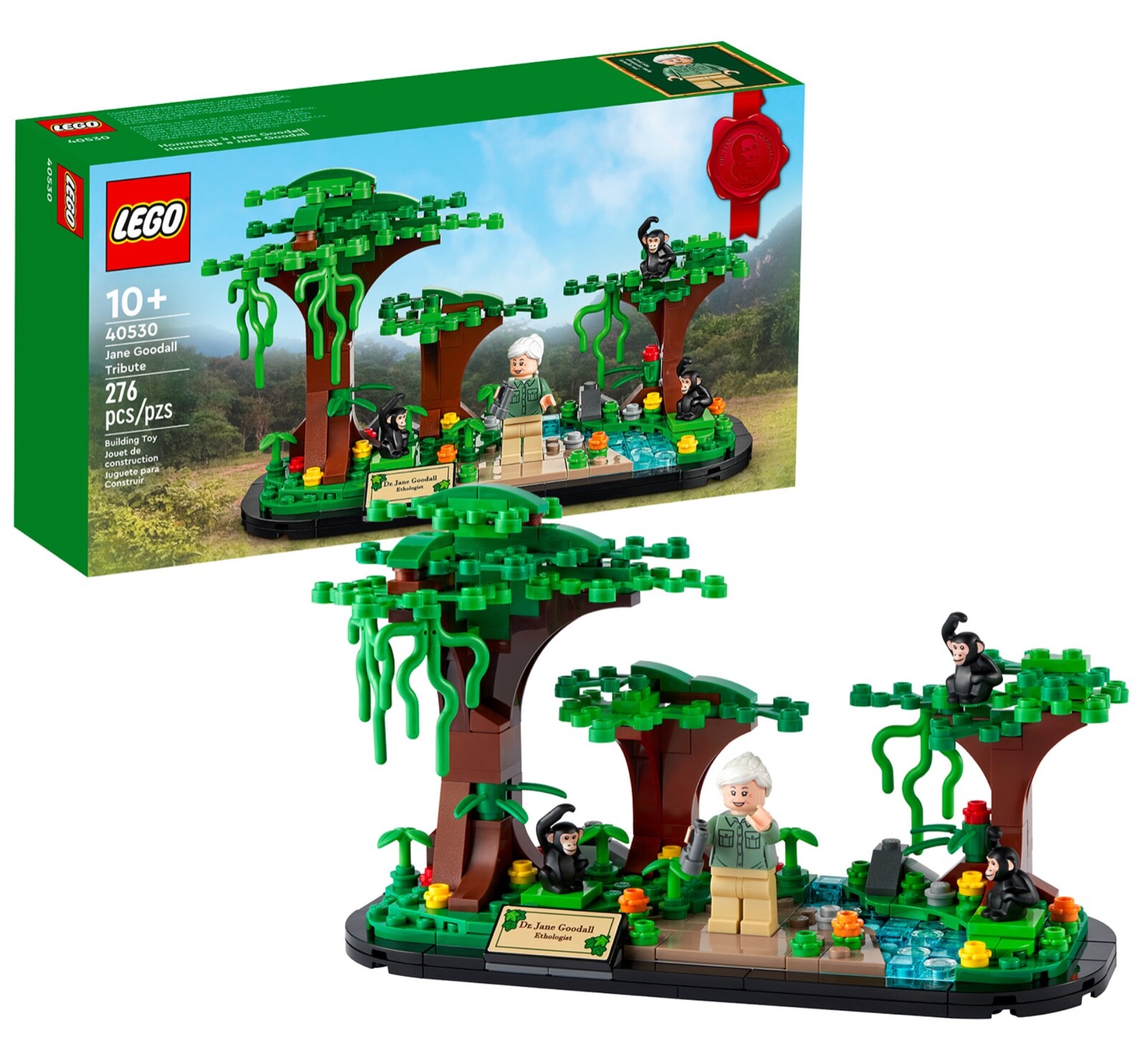 LEGO JANE GOODALL TRIBUTE DIORAMA RETIRED SET 40530 FACTORY SEALED | eBay