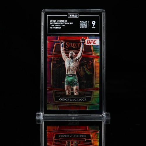 2022 Panini Select UFC Tie-Dye Prizm #93 Conor McGregor TAG 9 #'d/25 | eBay