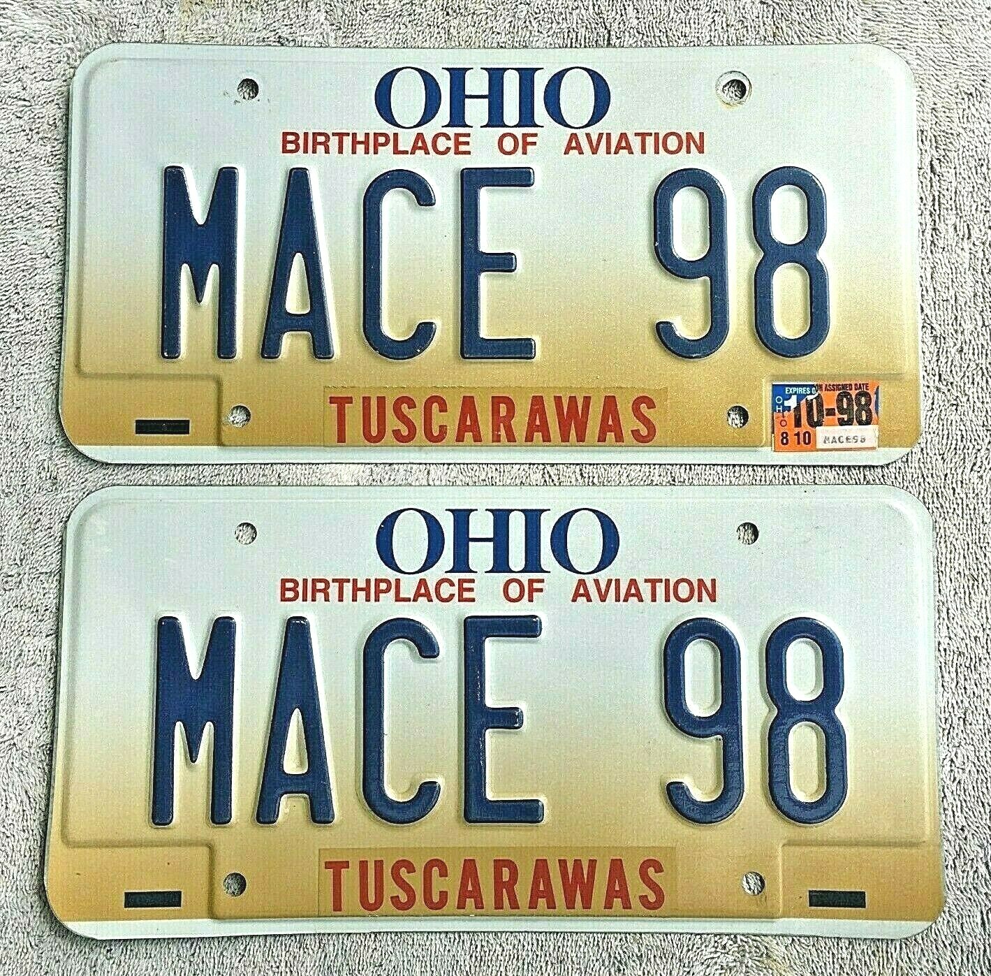 Question regarding license plates : r/Ohio