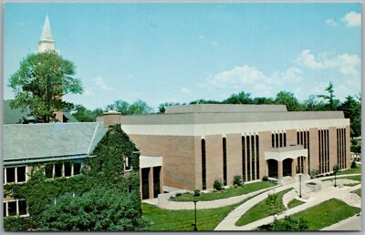The Library Wheaton College Wheaton Illinois Postcard O139 | eBay