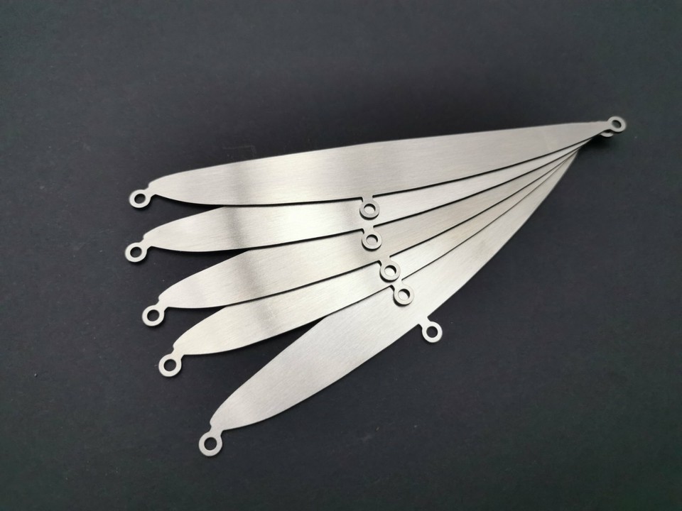 5 Stainless Steel Fish-Shaped Inserts for DIY Lures | eBay