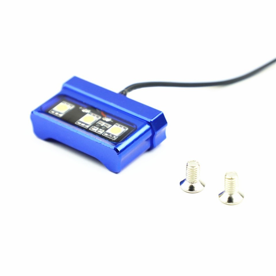 Waterproof LED Motorcycle License Plate Light Easy Installation ...