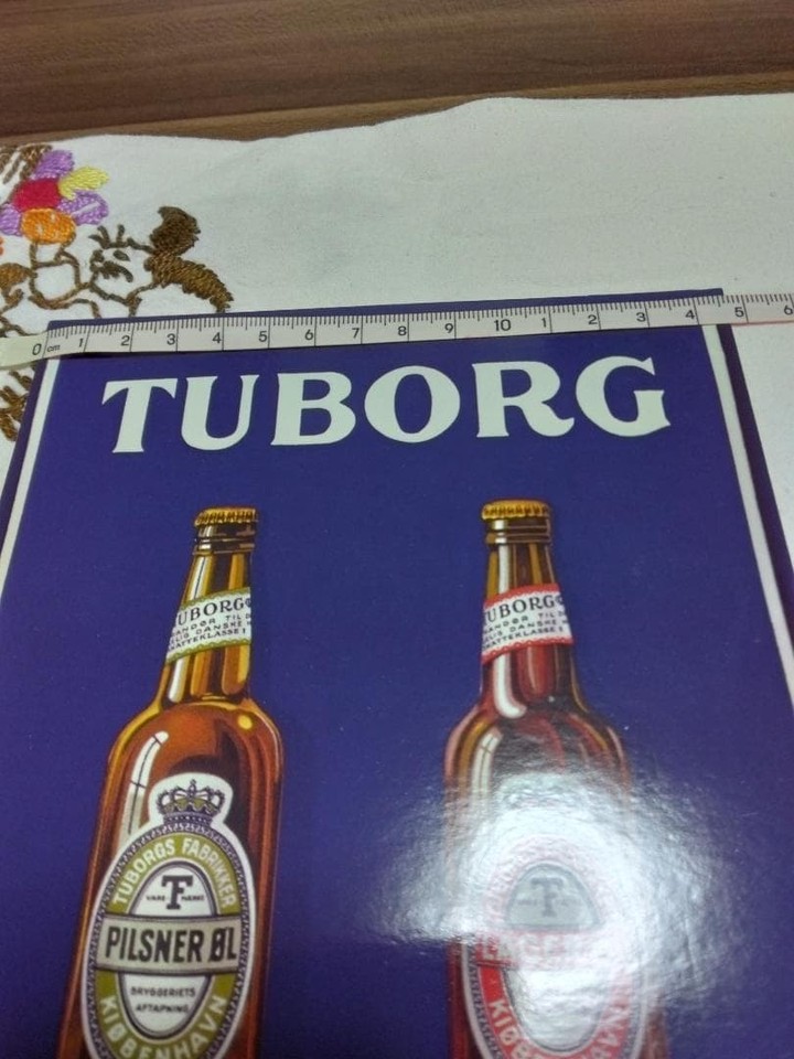 Vintage Large Postcard Beer Illustration Collectible, Used, 4 small ...