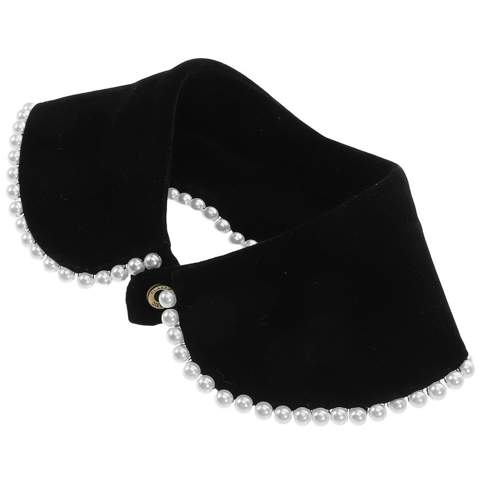 Elegant Detachable Collar Faux Pearl Decorative Collar for Women ...