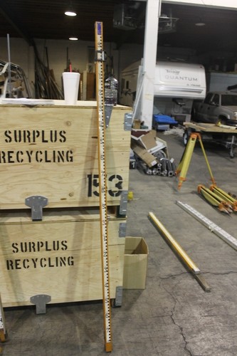 SOKKIA 3.7M PHILADELPHIA 8051-33 METRIC MEASURING ROD STICK | eBay