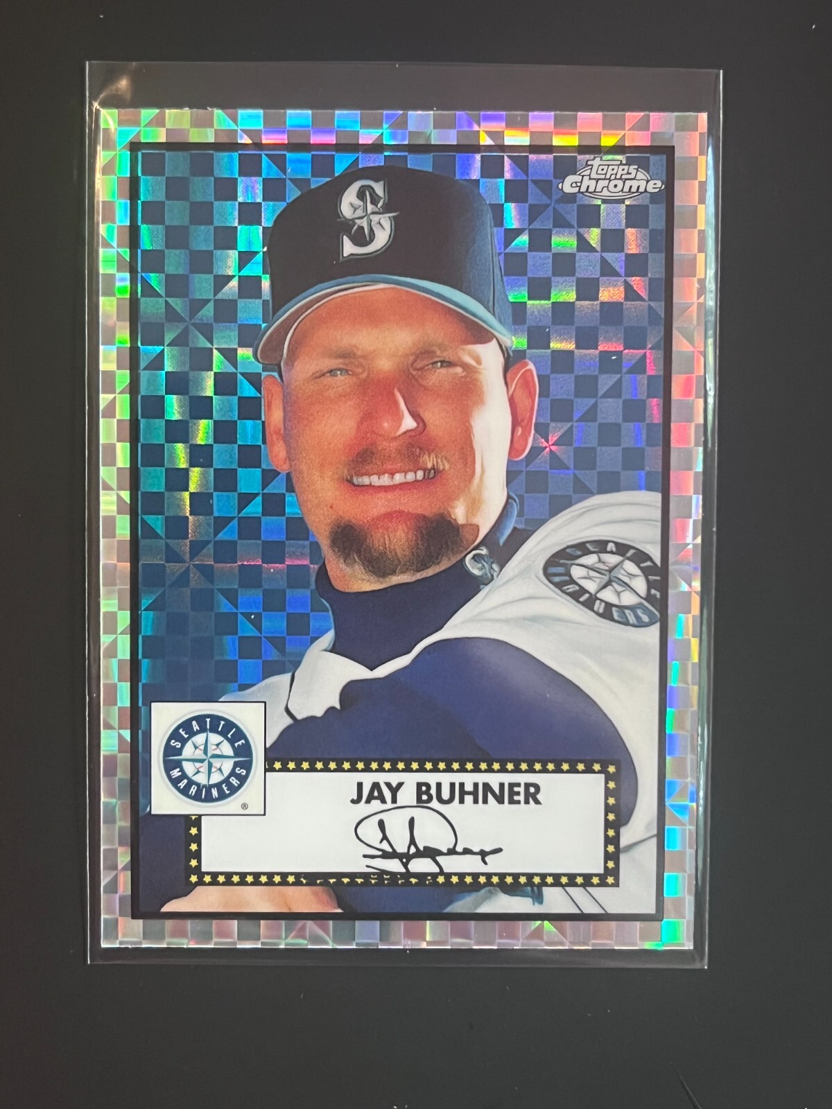 2021 Topps Chrome Platinum Anniversary - X-Fractor #561 Jay Buhner for ...