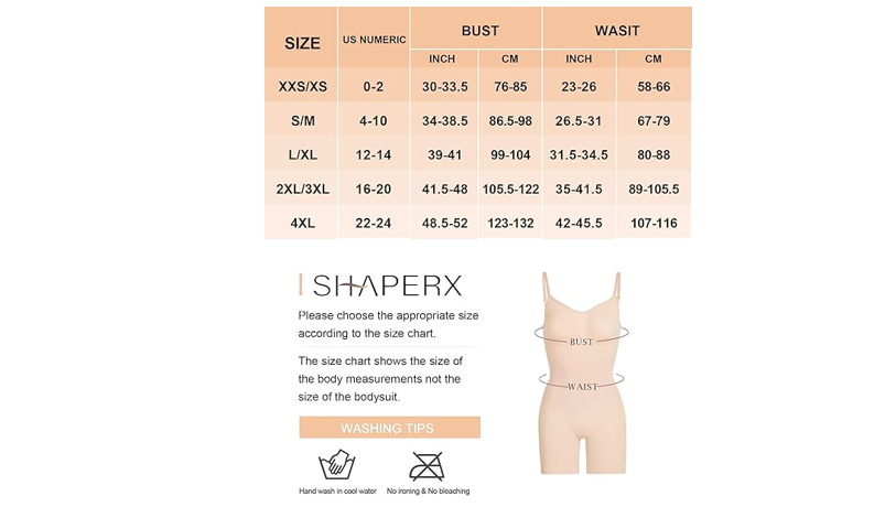 SHAPERX Strapless Shortie Bodysuit for Women Tummy Control Shapewear ...