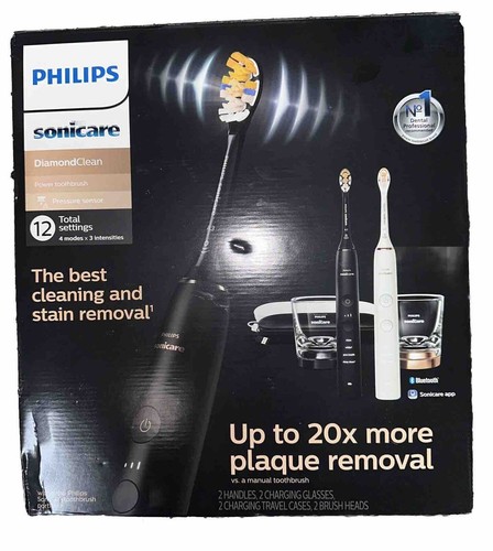 Philips Sonicare DiamondClean HX9912/98 Rechargeable Sonic Toothbrush 2 ...