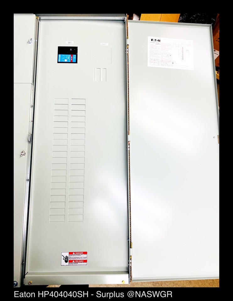 Eaton HP404040SH House Panel - 400A/240V/N3R - Unused/Warranty | eBay