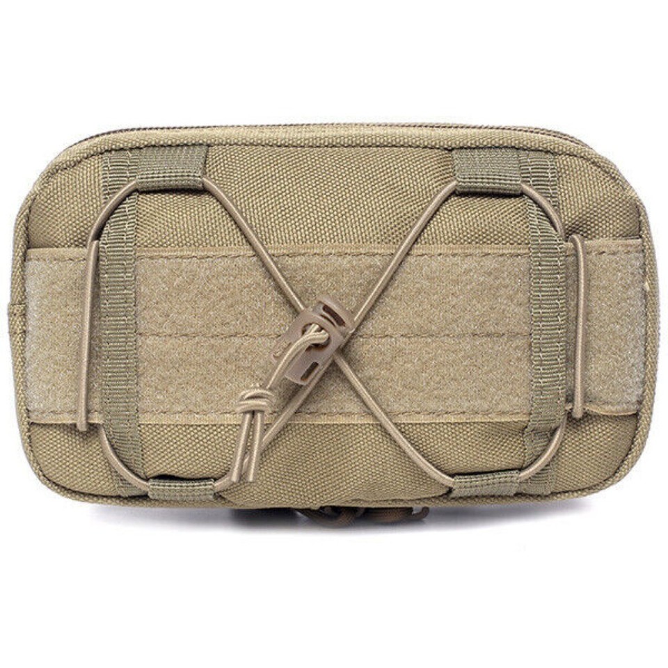 Tactical Molle Horizontal Admin Pouch Compact 1000D Utility EDC Tool ...