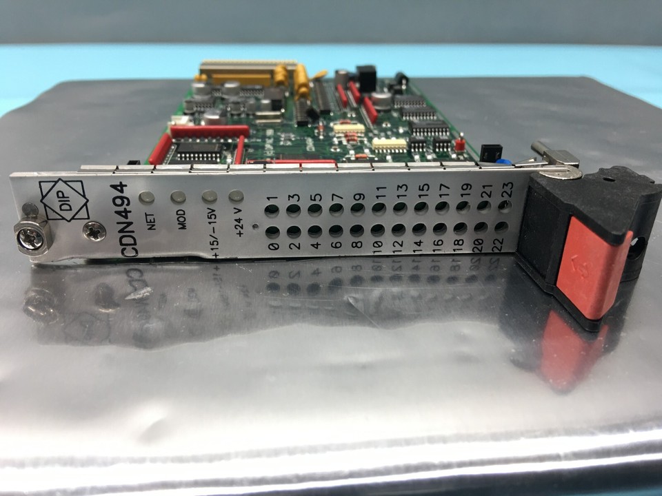 AMAT 0660-01878 Card DNET Control 8X12BIT I/O Analog 24I/O, PCB, CDN494 ...