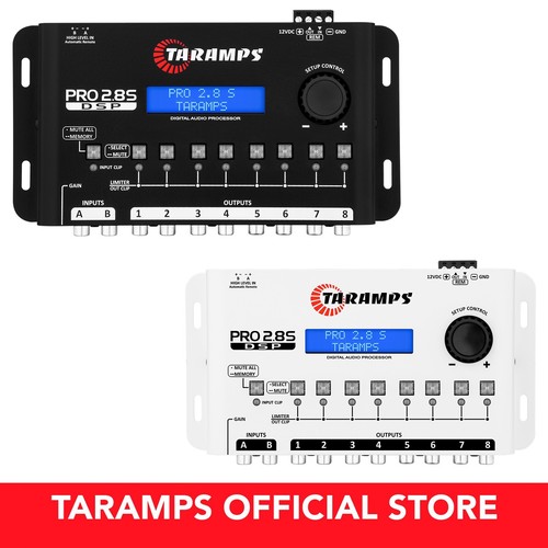 Taramps Pro 2.8S DSP Crossover Full Digital Signal Processor - BLACK OR ...