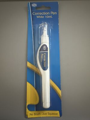 Correction Pen White 10 mL - 1 Pack | eBay