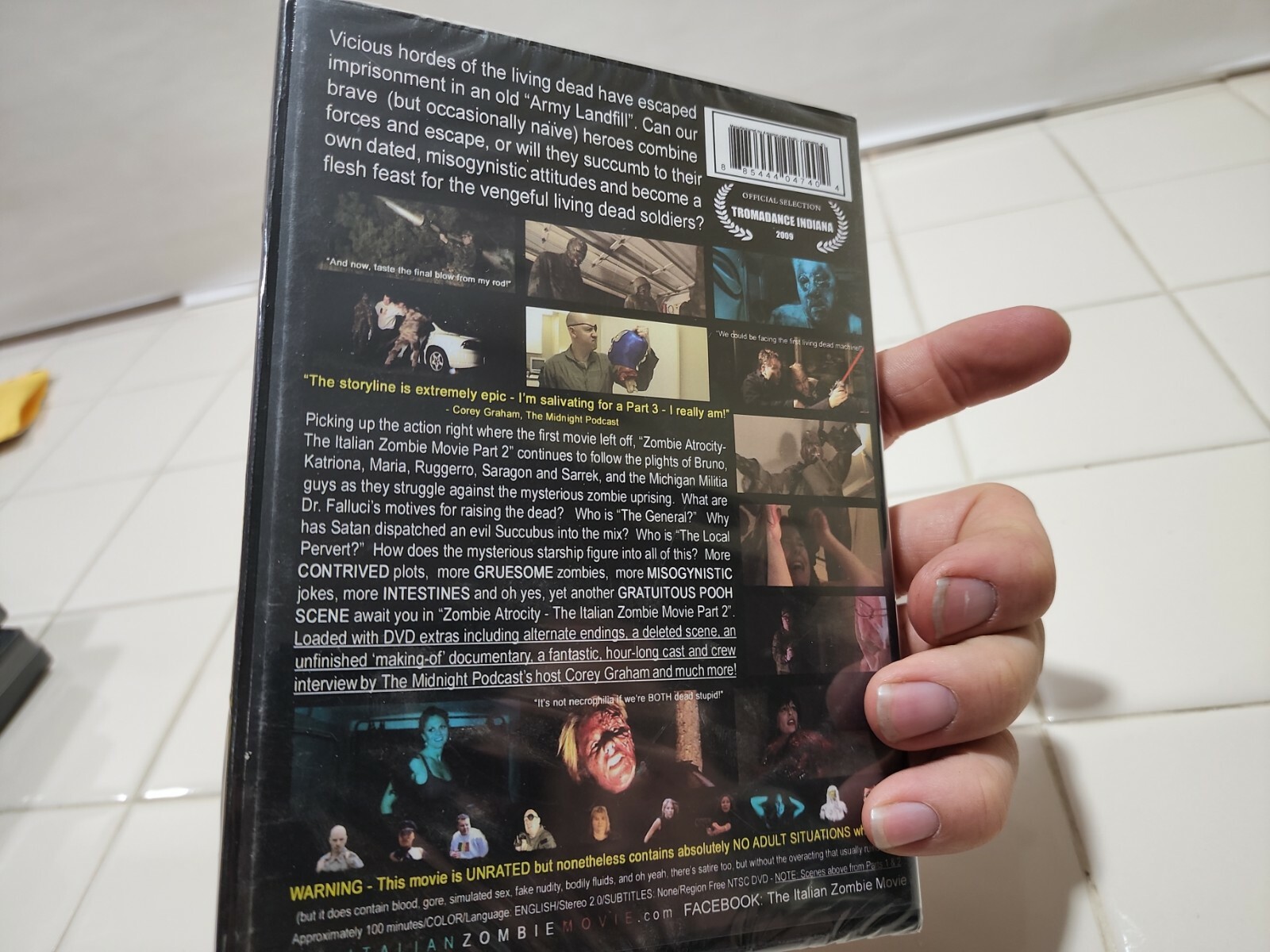 The Italian Zombie Movie Parts 1 & 2 DVD for sale online | eBay