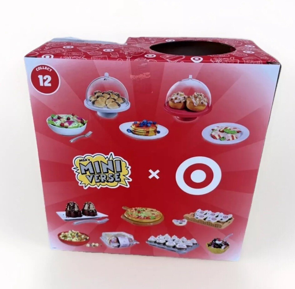 MGA Miniverse-Make It Mini Target Food Favorites- Complete Display Case ...