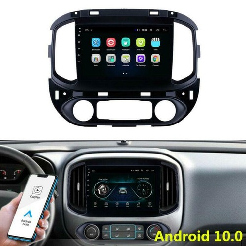 For 2015-2017 Chevy Colorado Carplay Android 10.0 Radio GPS 9'' Stereo ...