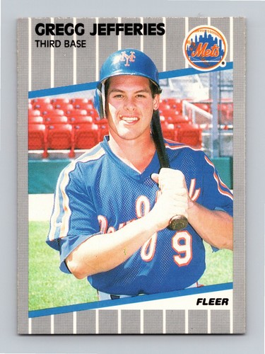 Gregg Jefferies 1989 Fleer Rookie #38 RC NM | eBay