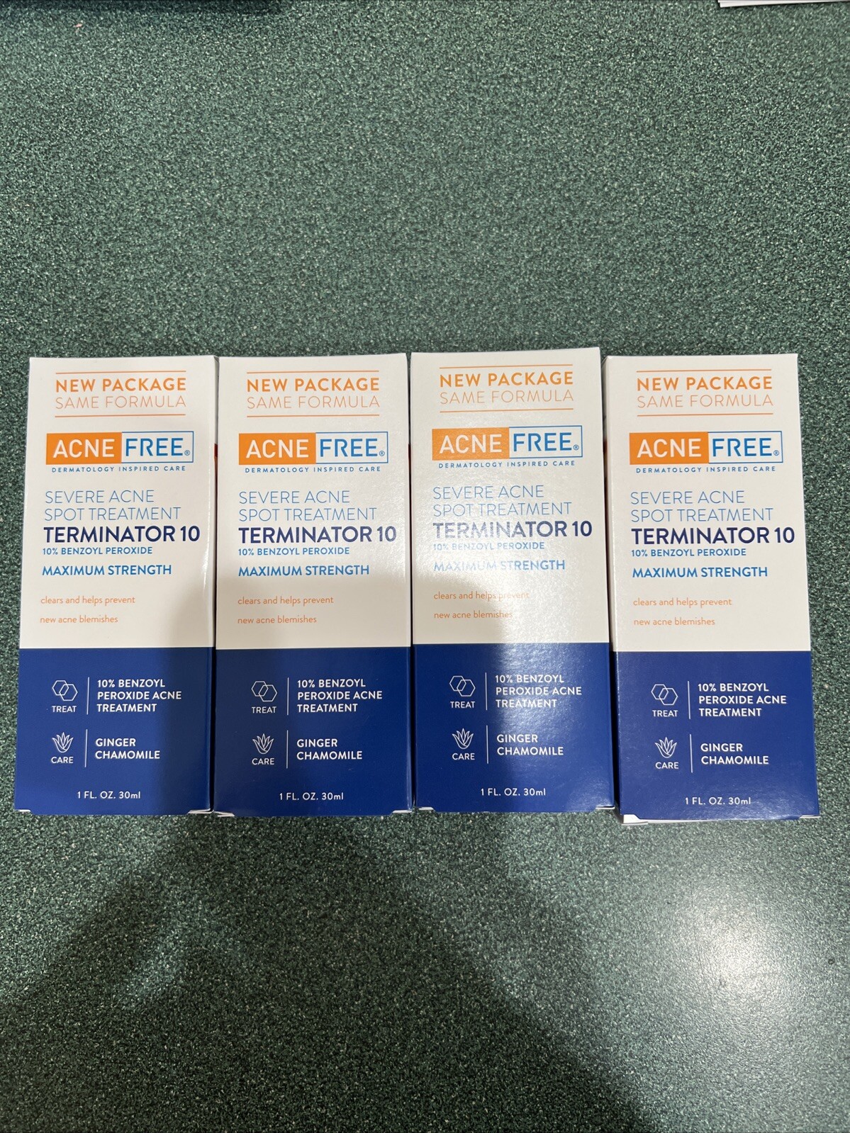 AcneFree Terminator 10 Severe Acne Spot Treatment - Max Strength - Set ...