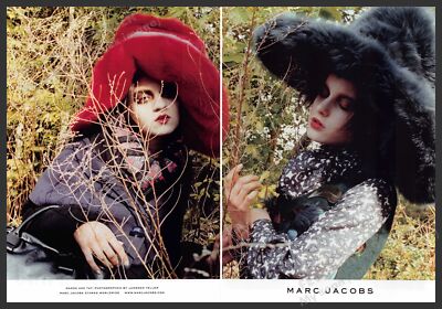 Marc Jacobs 2010s Print Advertisement (2 pages) 2012 Big Fur Hats | eBay