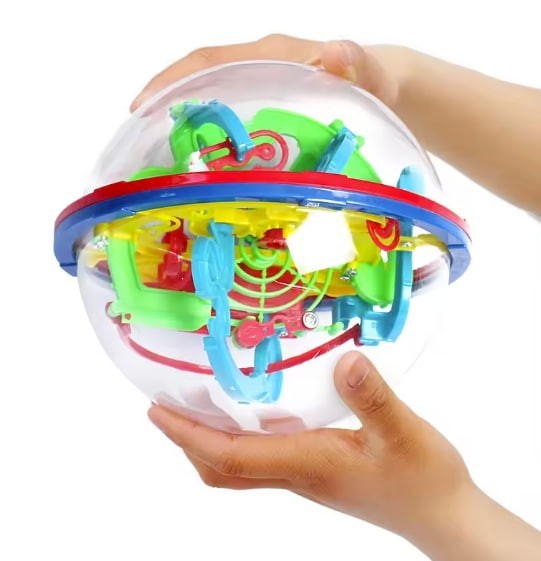 3D Maze Ball Mini Magic Puzzle Intelligence & Idea Perplexus Maze Game ...