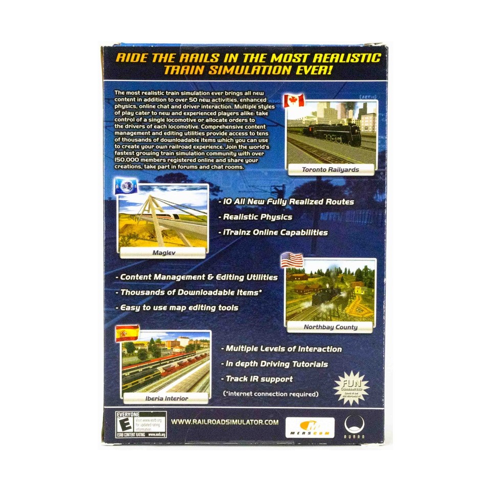 Auran Computer Game Railroad Simulator 2006 EX/Mint 187124000281| eBay
