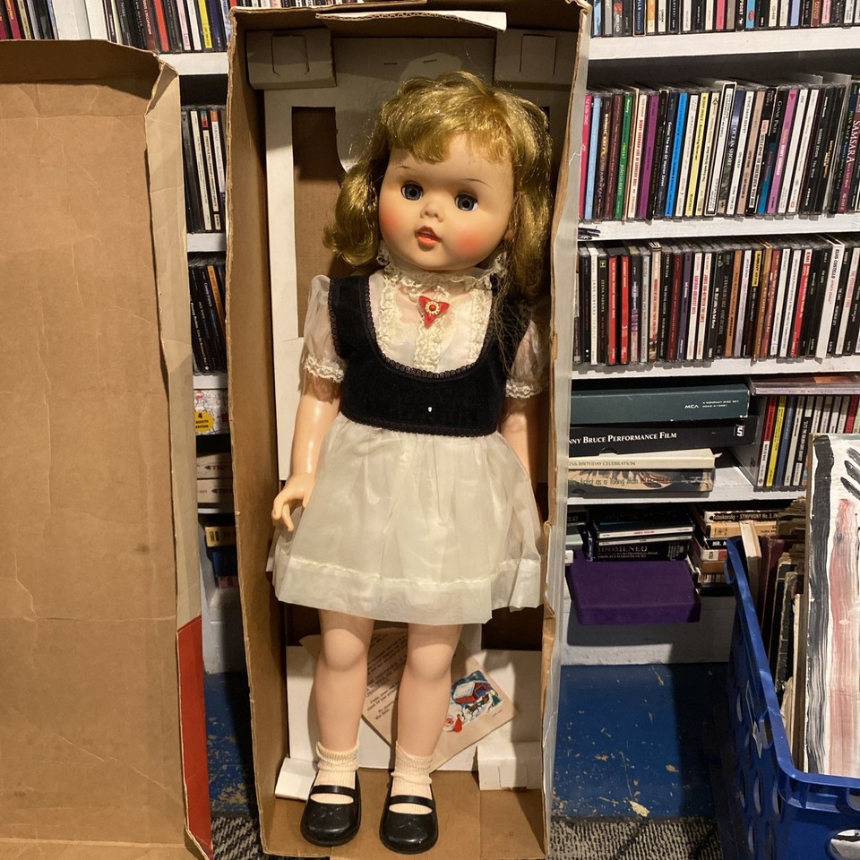 VINTAGE 1960'S DOLL LITTLE MISS ECHO 1962 28" AMERICAN DOLL & TOY CORP ...