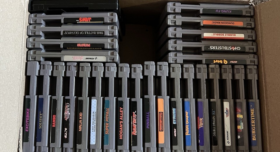 Nintendo NES Game Lot (28 Games) All Authentic, Tested/Works | eBay
