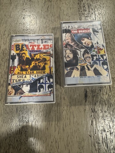 The Beatles Anthology 2 & 3 (4) Cassette Tape Lot 1996 Apple / Capitol ...