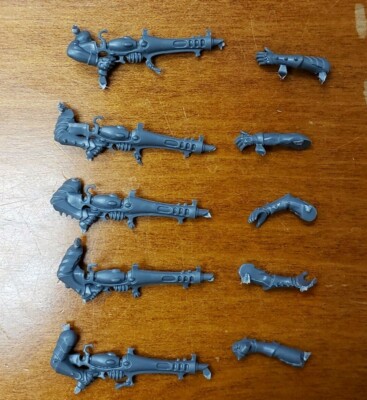 Warhammer 40k Dark Eldar Drukhari Bits: Scourge Shardcarbine Rifles w ...