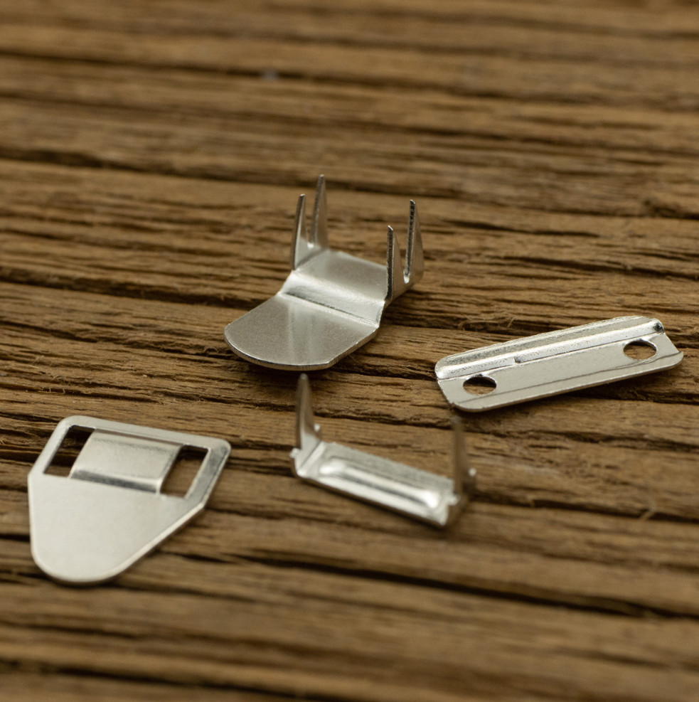 3 Sets Hosenhaken Verschluß Hosenhaken silber ohne Nähen zum Nieten ...