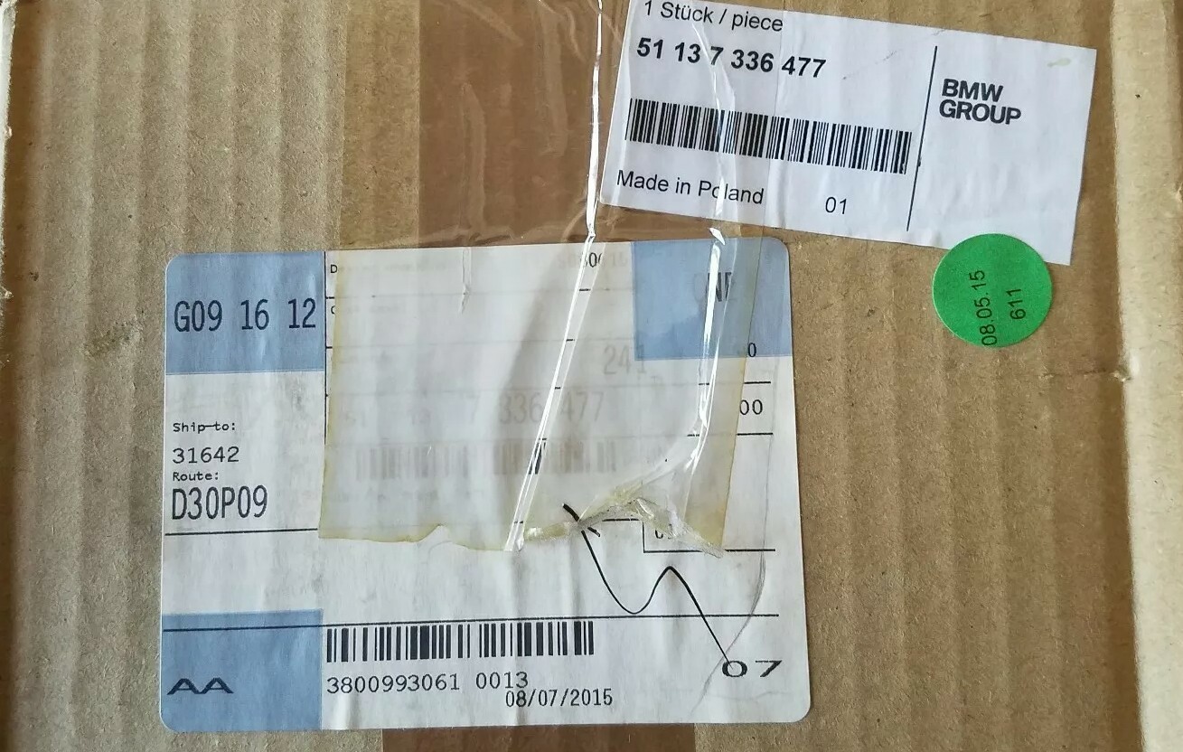 BMW OEM 14-16 528i-Grille Left 51137412323 | eBay