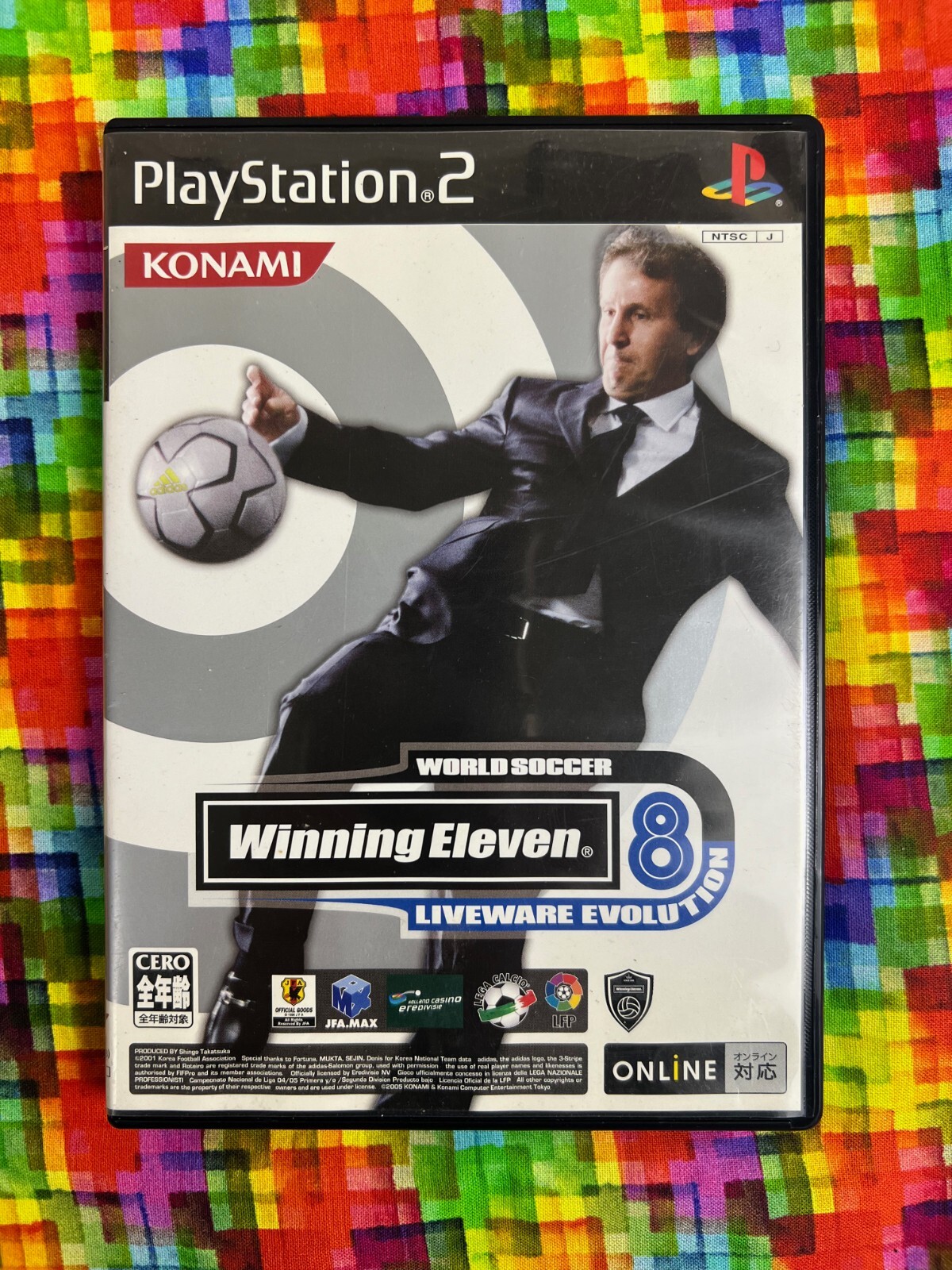 ⚽️World Soccer Winning Eleven 8 Liveware Evolution Japanese Imported ...