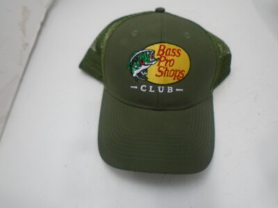 Bass Pro Shops Embroidered Club Logo Hat Trucker Cap Mesh Snapback Back ...